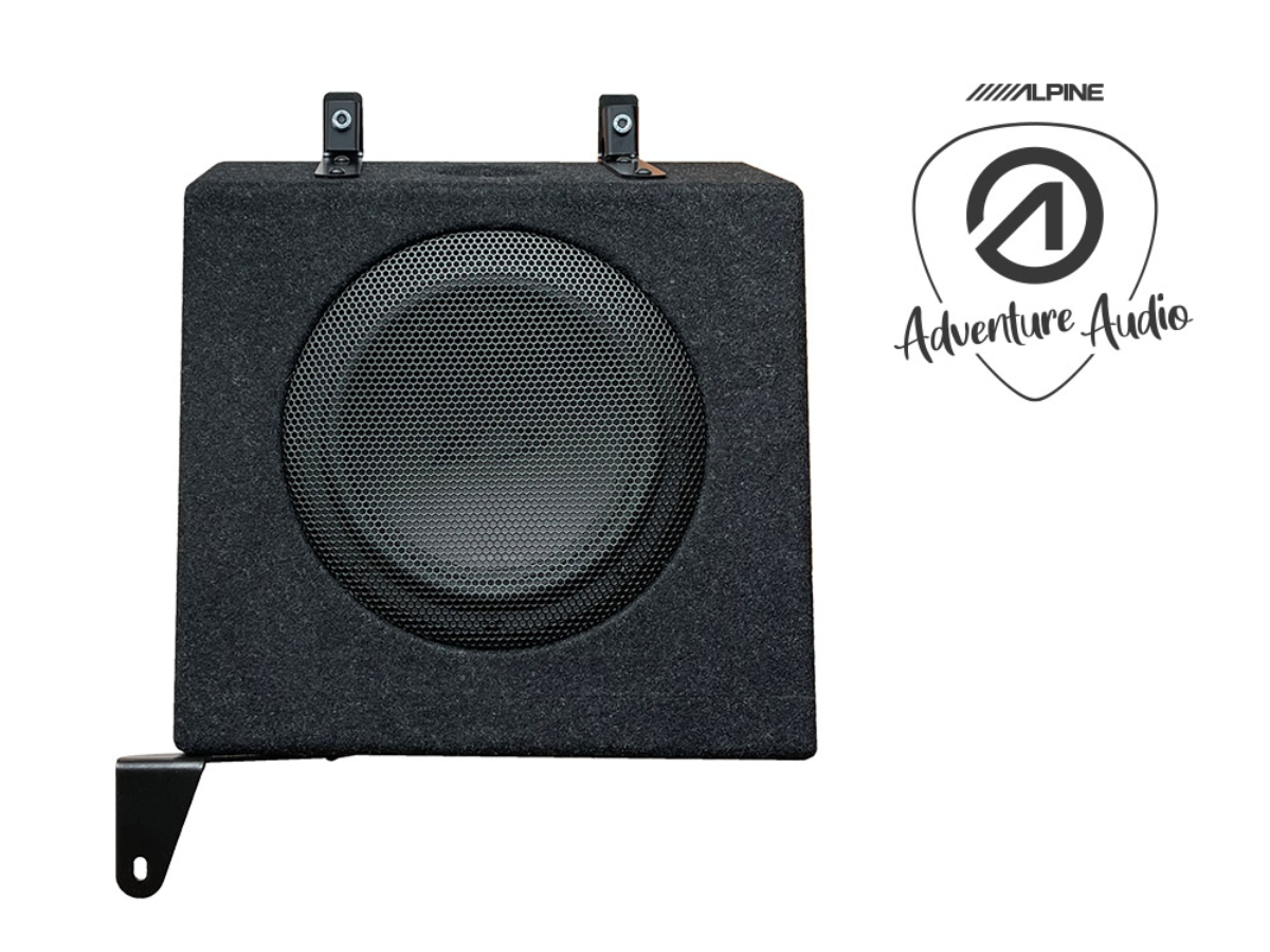 Alpine SWC-W84TRA7 8" subwoofer with box for Ford Transit - Autostudio.fi