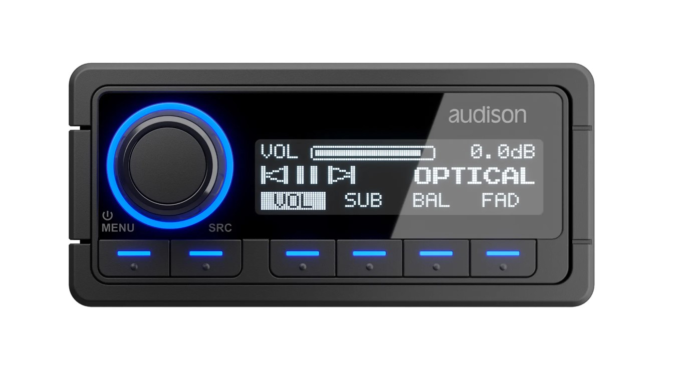 Audison DRC MP CAN kaukosäädin Forza vahvistimille - Autostudio.fi