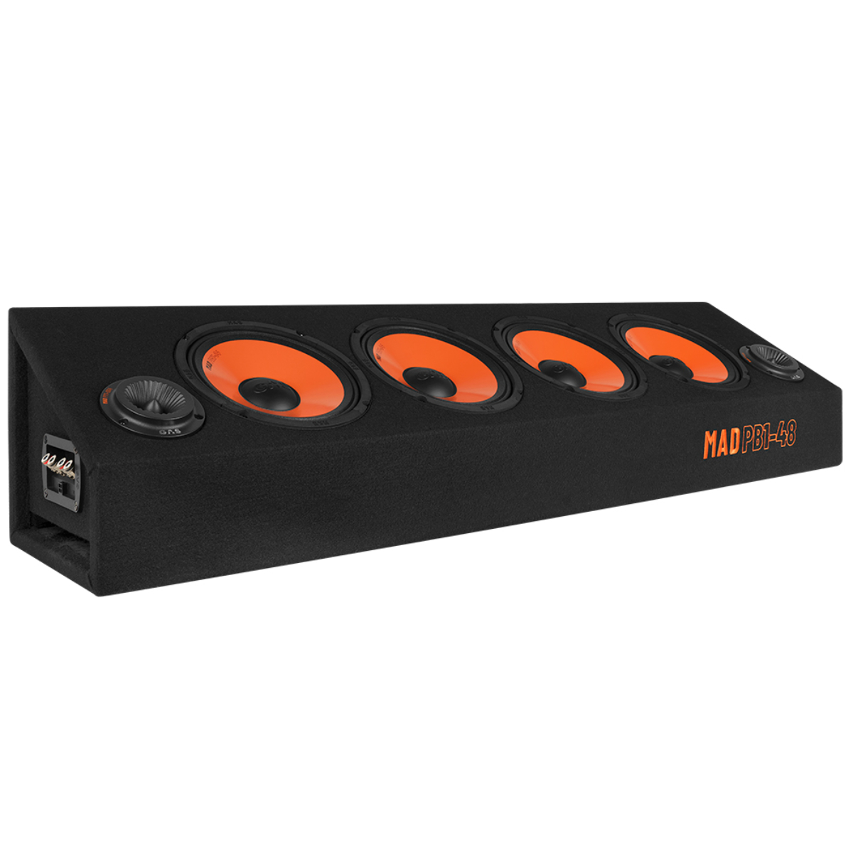 GAS MAD PB1-48 "Raggarplanka" kaiutinlaatikko, 8" - Autostudio.fi