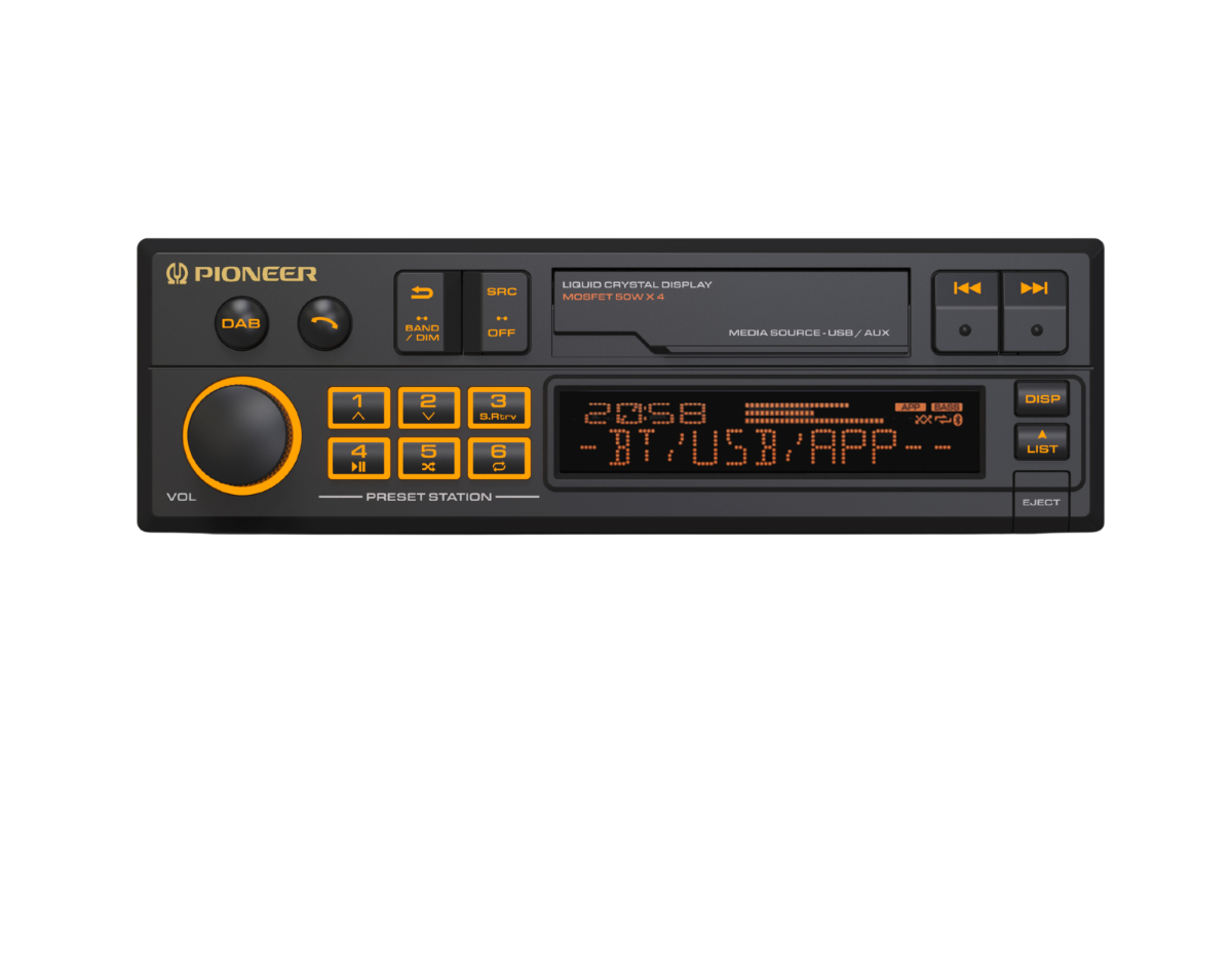 Pioneer SXT-C10PS 1-DIN retro autosoitin - Autostudio.fi