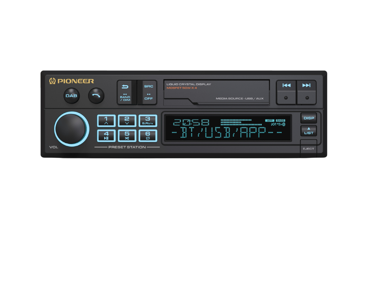Pioneer SXT-C10PS 1-DIN retro autosoitin - Autostudio.fi