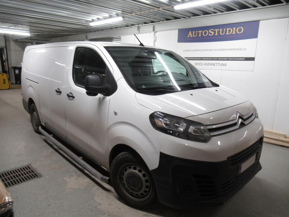 Citroen Jumpy 2020 2-din soittimen ja peruutuskameran asennus ...